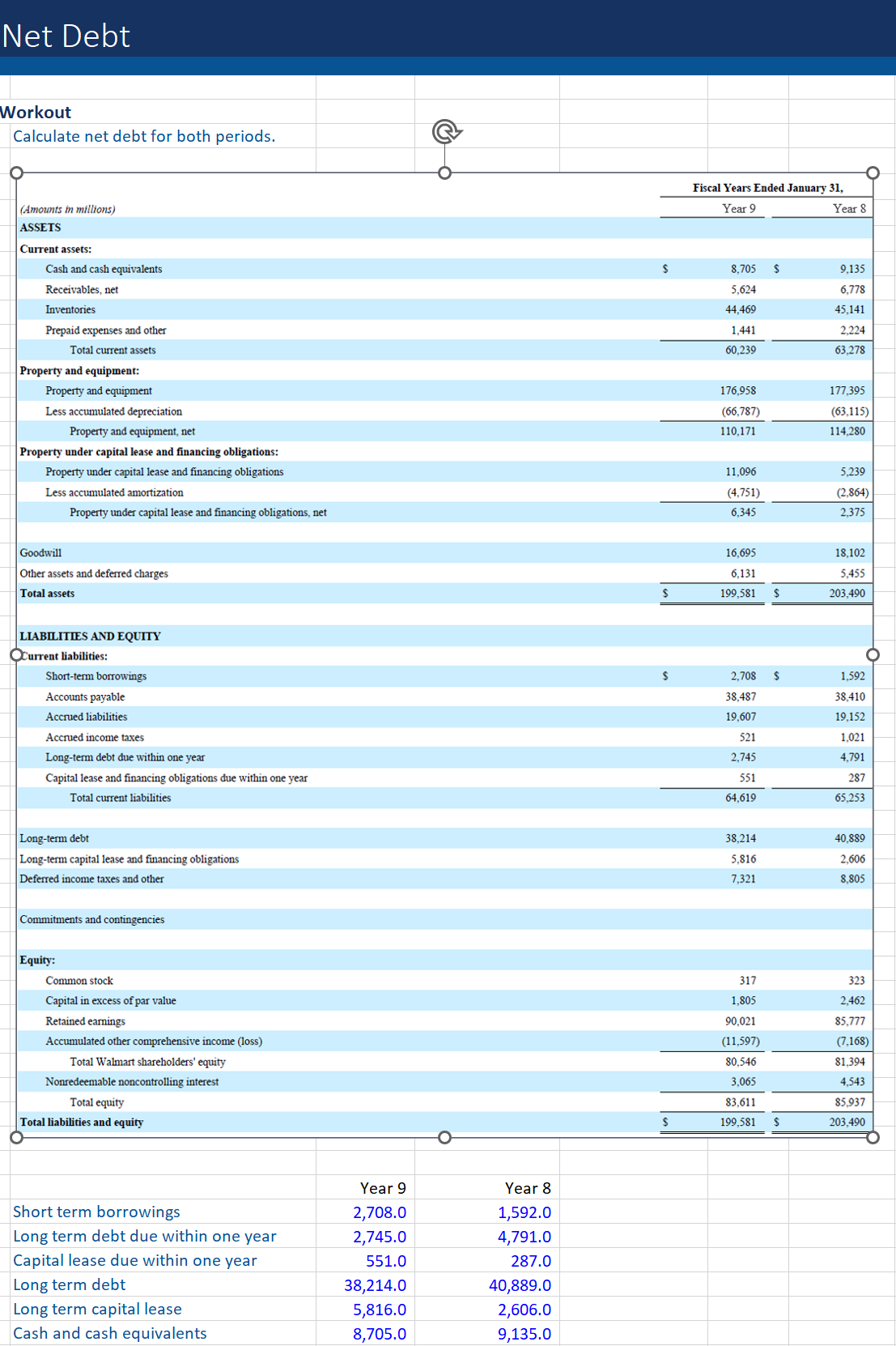 Net Debt - Definition, Formula, Examples