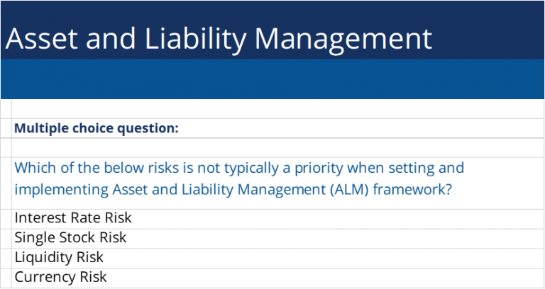 Asset and Liability Management - Financial Edge