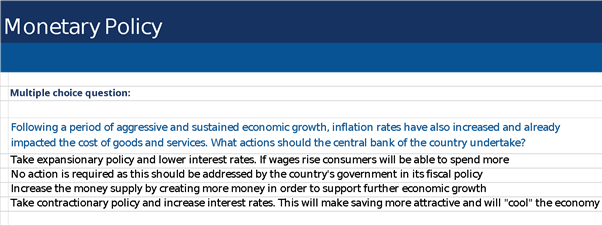 Monetary Policy - Financial Edge