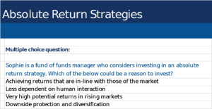 Absolute Return Strategies - Financial Edge